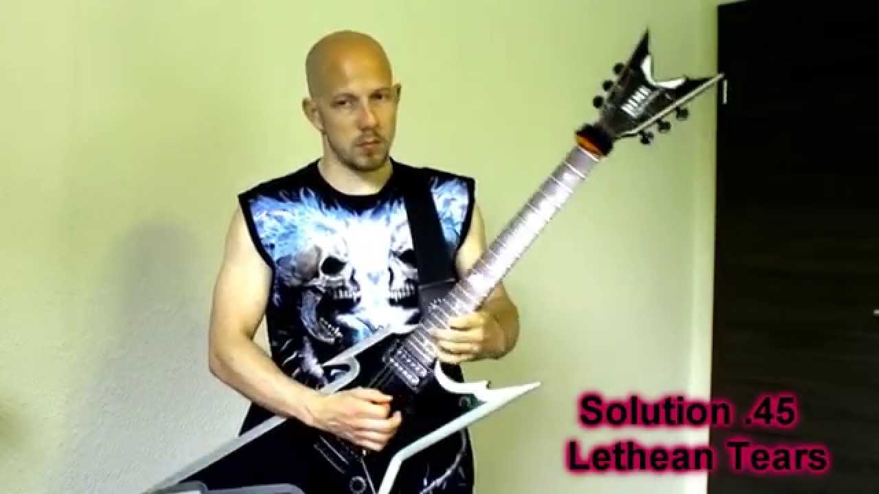 Solution 45 Lethean Tears Guitar Cover - YouTube