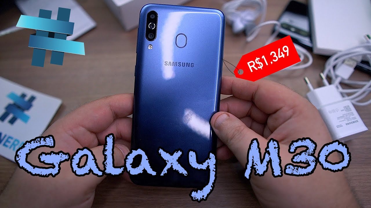 GALAXY M30 - TÔ IMPRESSIONADO! 😱(Unboxing e Opinião) - YouTube