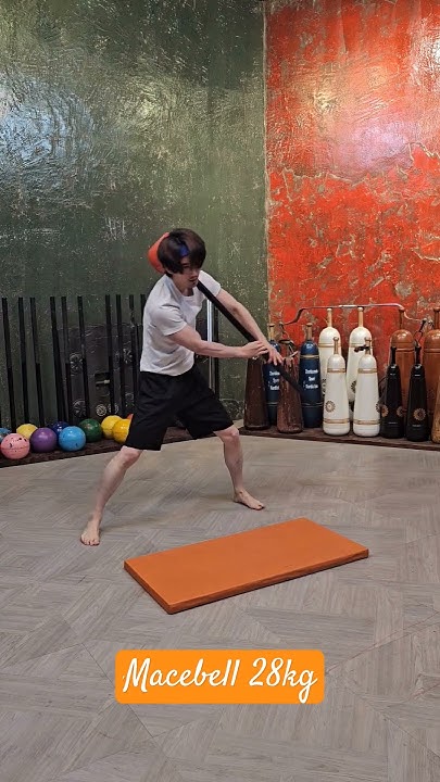 macebell 28kg - YouTube