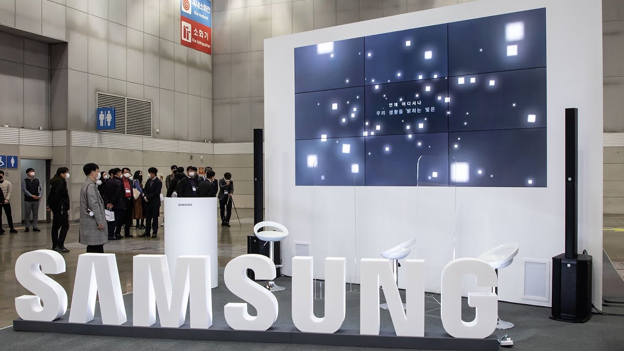 Samsung at Int'l LED & OLED Expo 2020 - YouTube