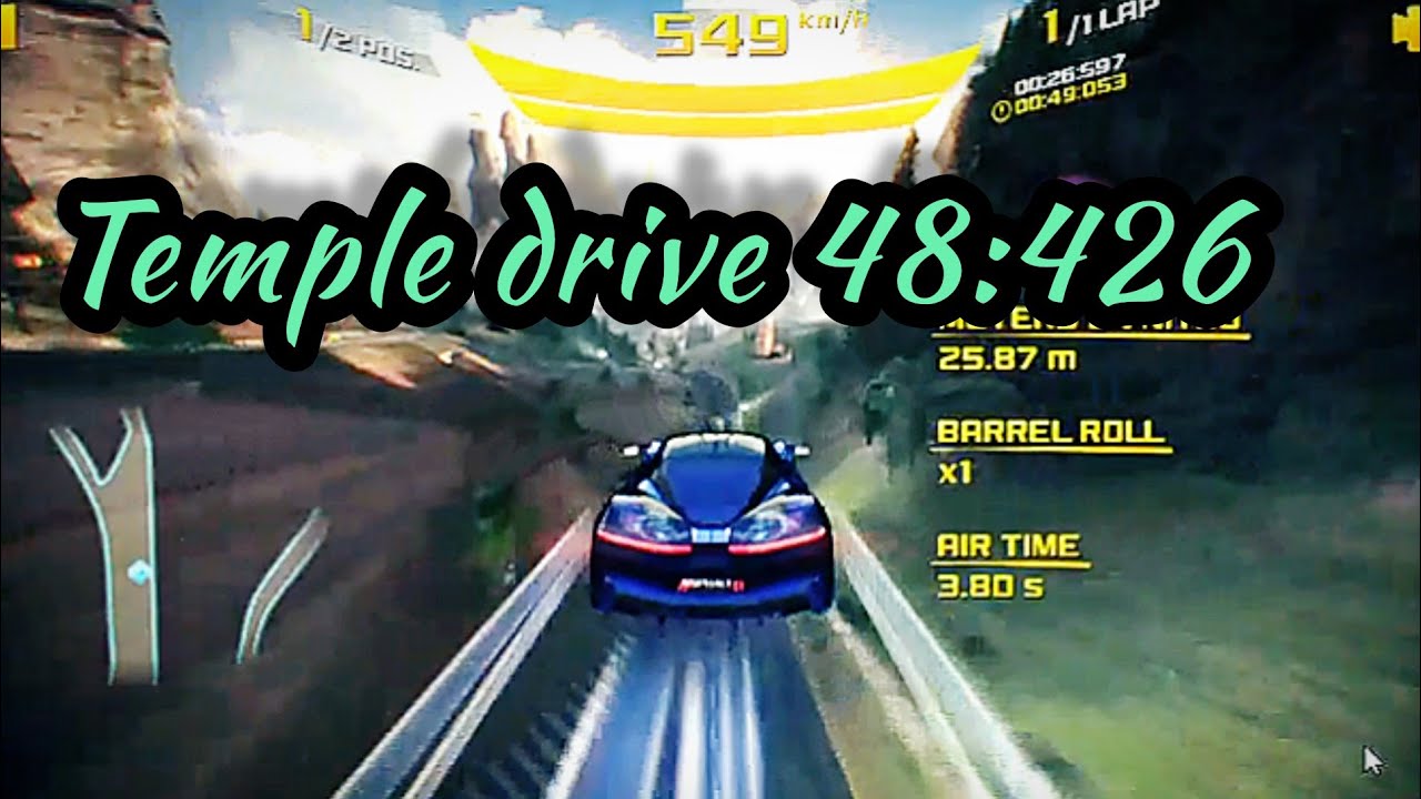 Asphalt 8 | temple Drive Gauntlet Defense 48:426 - YouTube