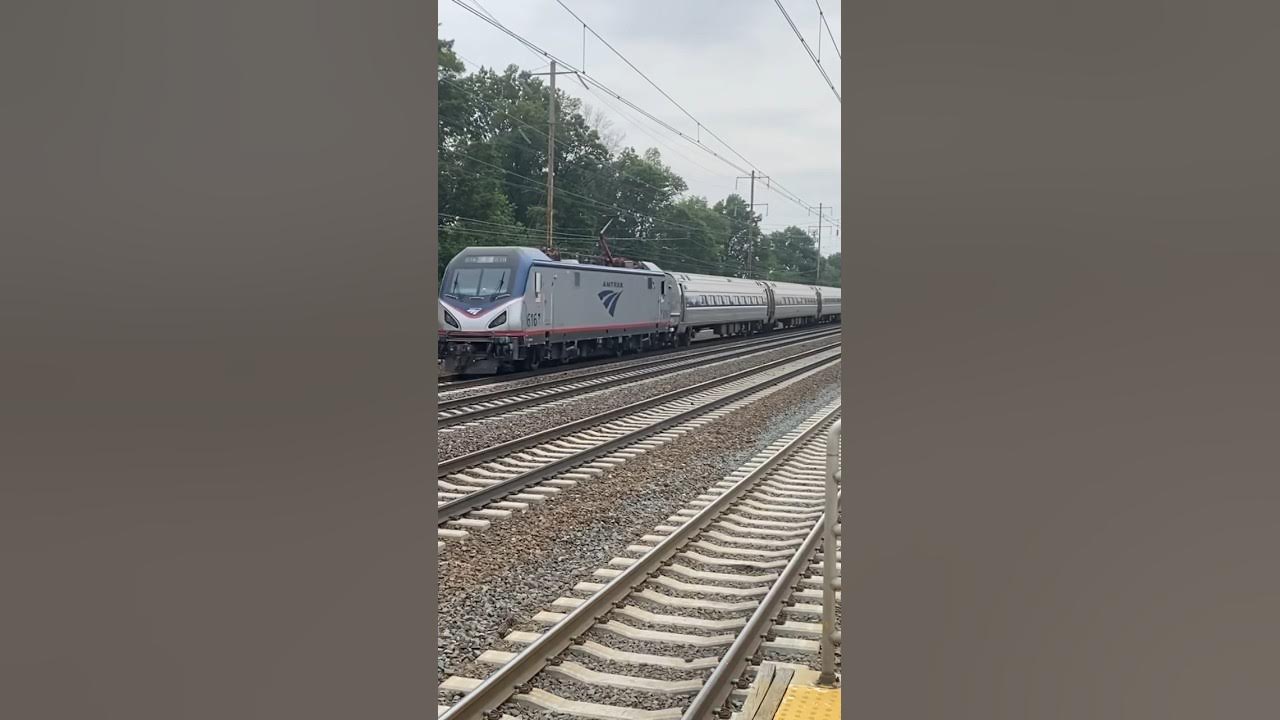 Amtrak #666 At Linden Nj - YouTube