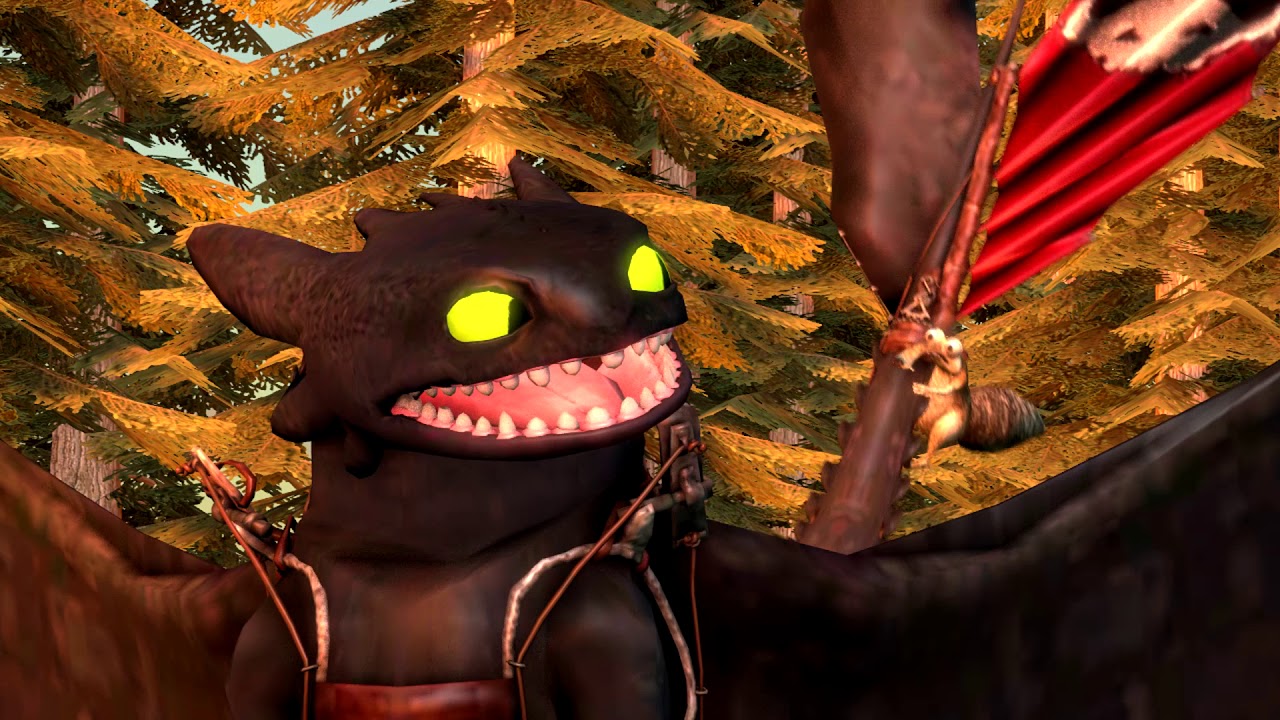 [SFM] An Adorable Moment with Toothless - YouTube