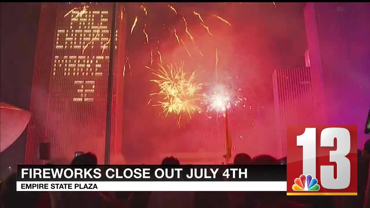 July 4th celebration draws big crowds at the Empire State Plaza - YouTube