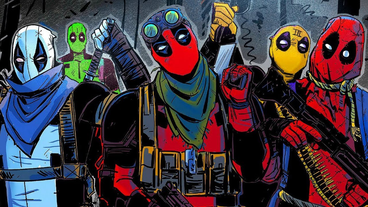 7 VERSIONES MAS PODEROSAS DE DEADPOOL! (brutal) - YouTube