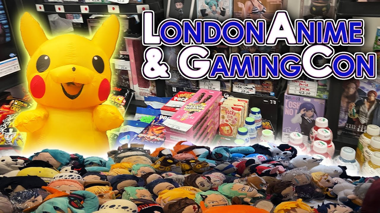 LONDON ANIME & GAMING CON 2024 - ASMR WALKTHROUGH - YouTube