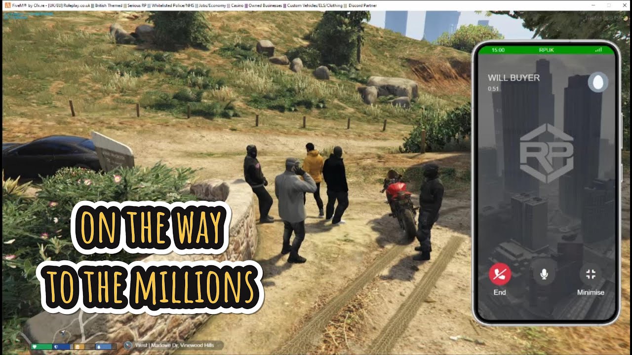 GTA V RP ROLEPLAY.CO.UK on the way to the millions - YouTube