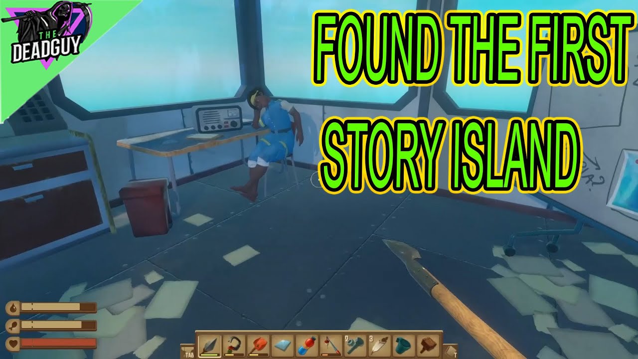RAFT FOUND THE FIRST STORY ISLAND - YouTube