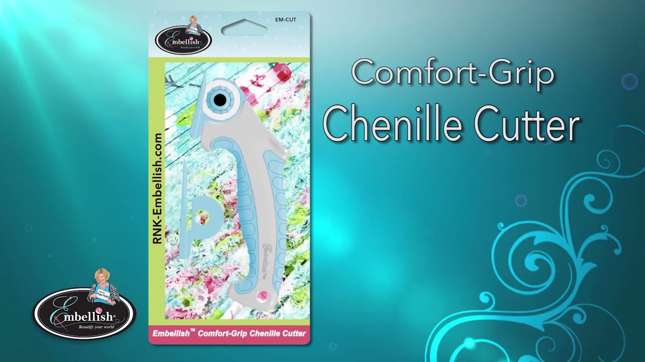 Chenille Cutter: Comfort Grip Ergonomic Rotary Cutter - YouTube