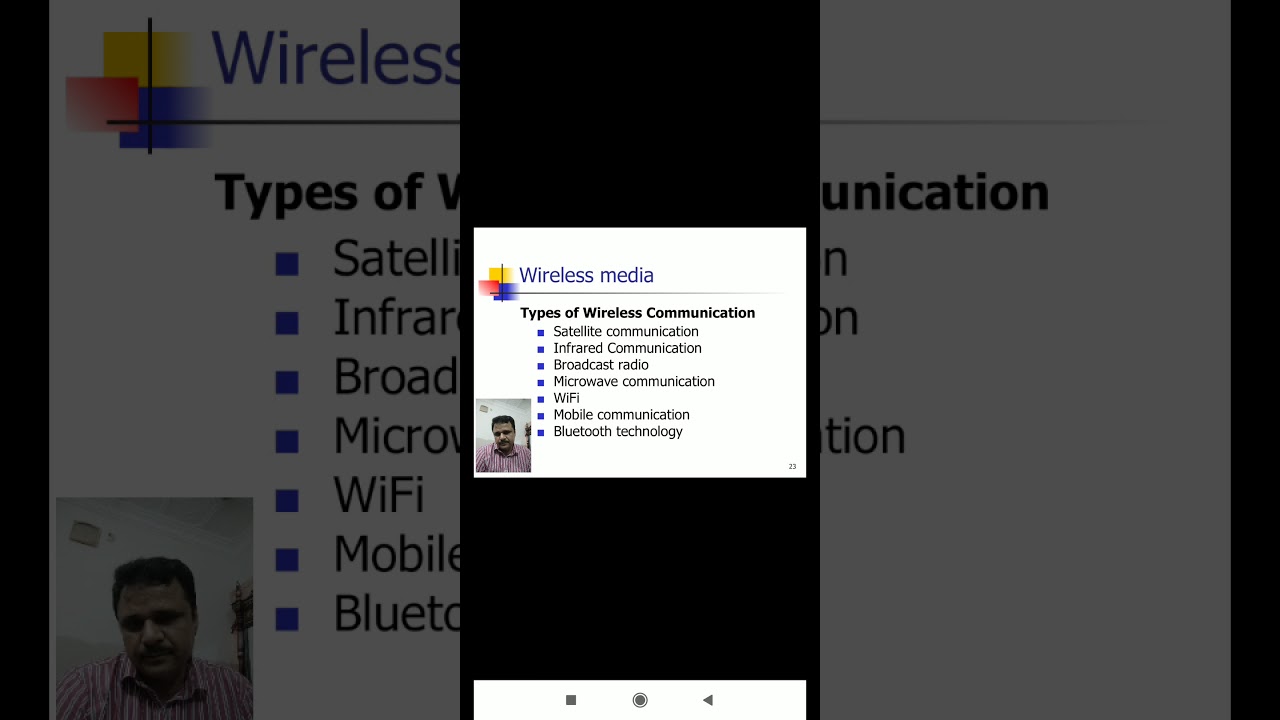 Wireless media and media access methods part 1 - YouTube