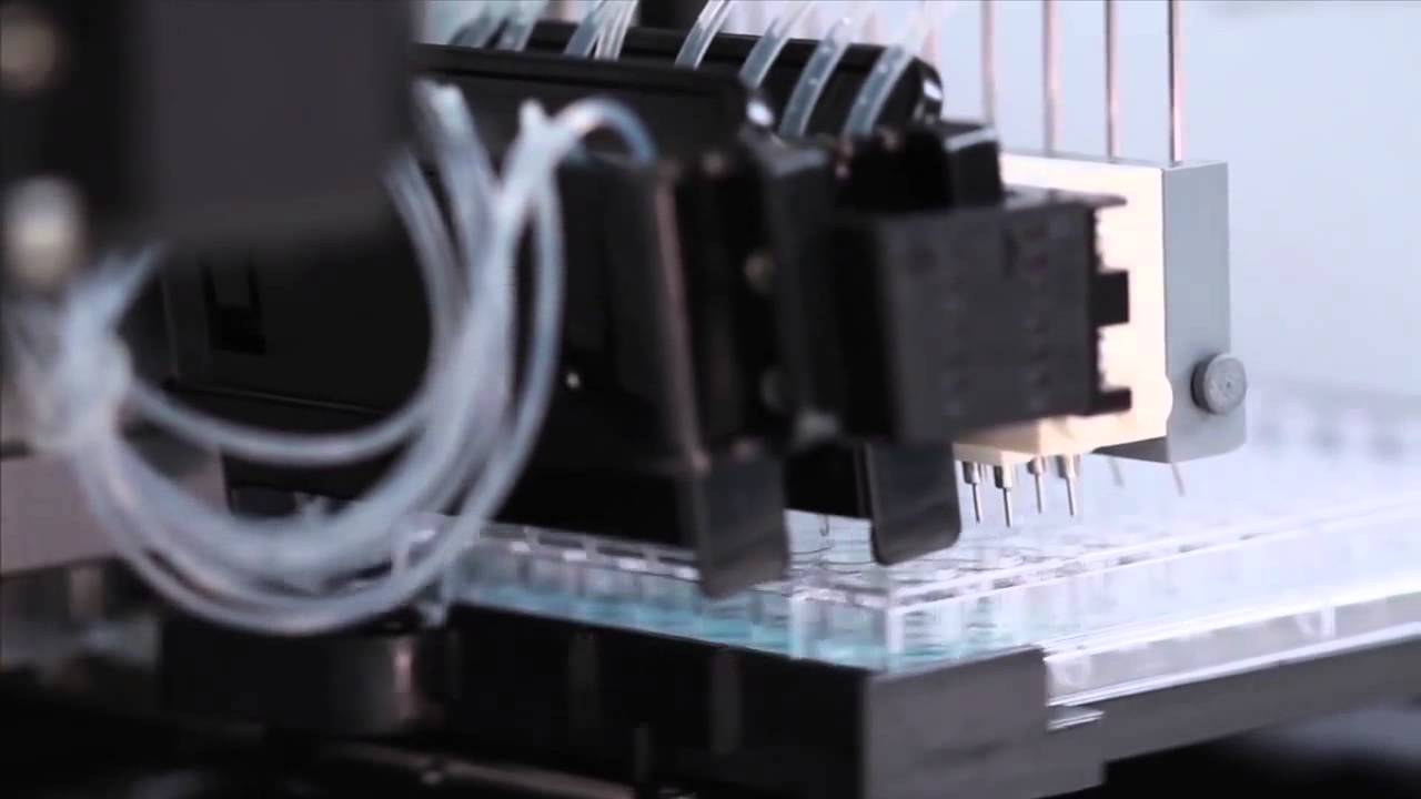 Biotek MultiFlo FX Microplate Dispenser - YouTube