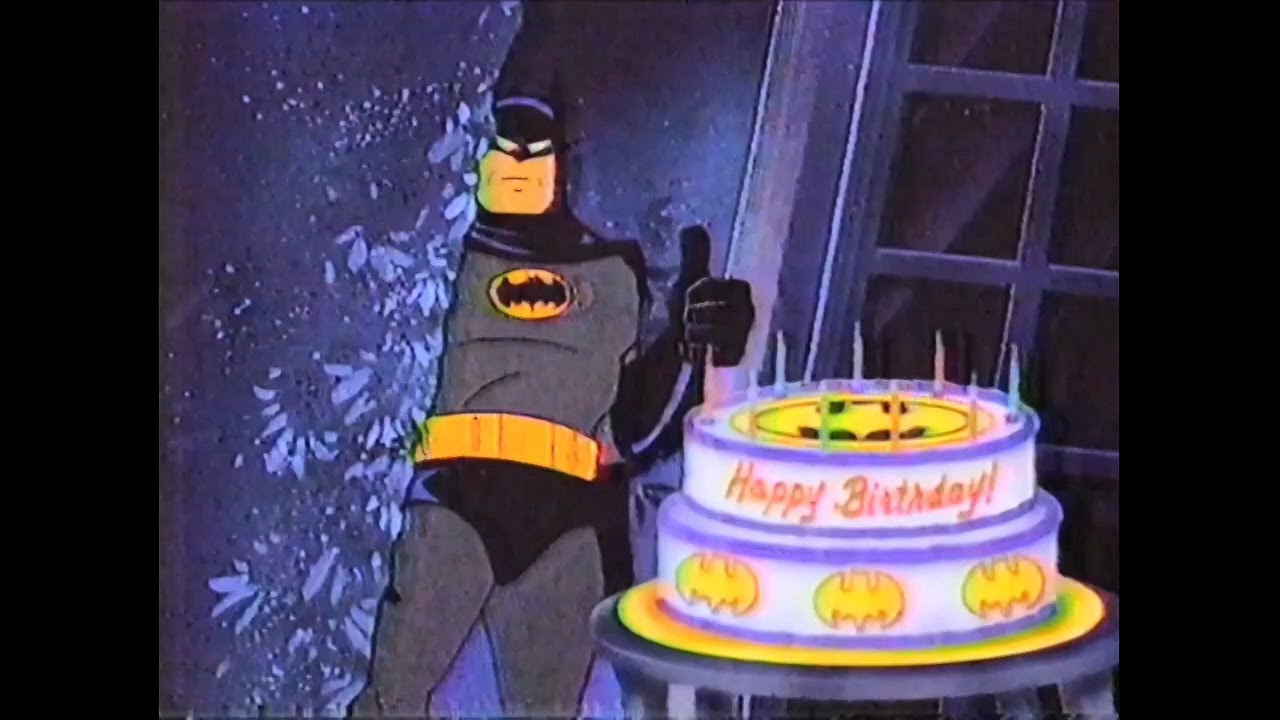 2 Batman Birthday Bash contest announcements shown in 1992 - YouTube