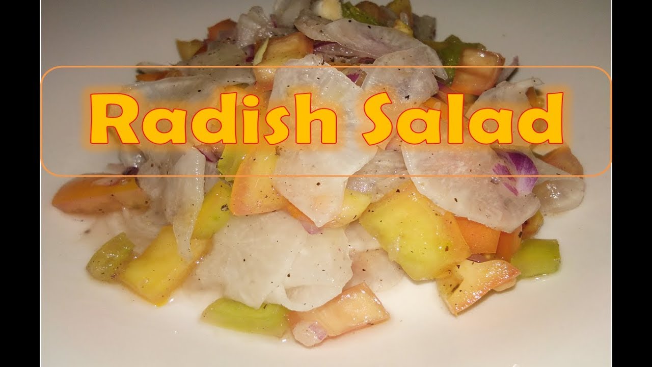 Radish Salad | Ensaladang Labanos | Kinilaw na Labanos | How to prepare ...