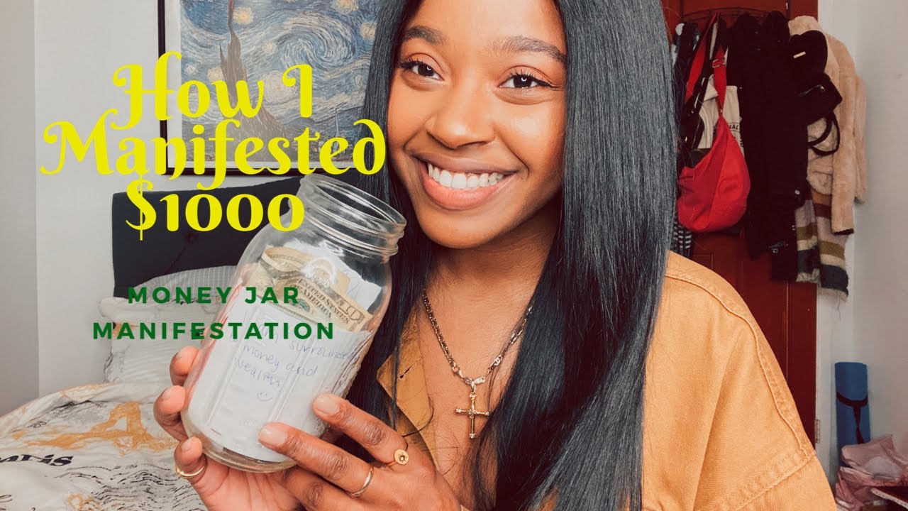 Monday Manifestation: MONEY MANIFESTATION | How I Manifested $1000 in a ...