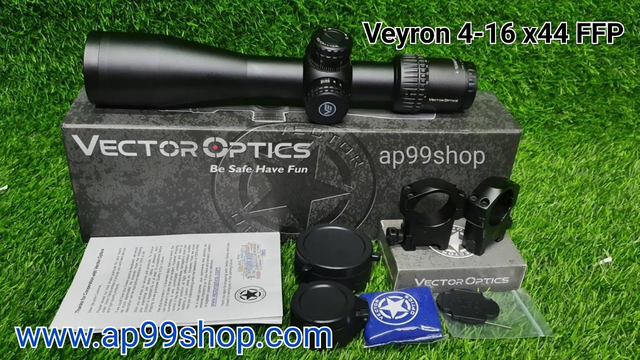 Vector Optics Veyron 4-16 x44 FFP - YouTube