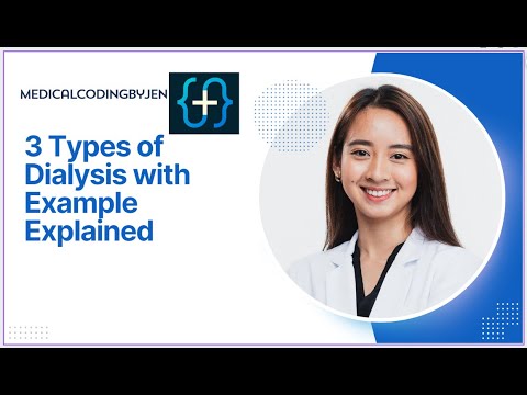 Three types of dialysis explained with examples medical coding ...