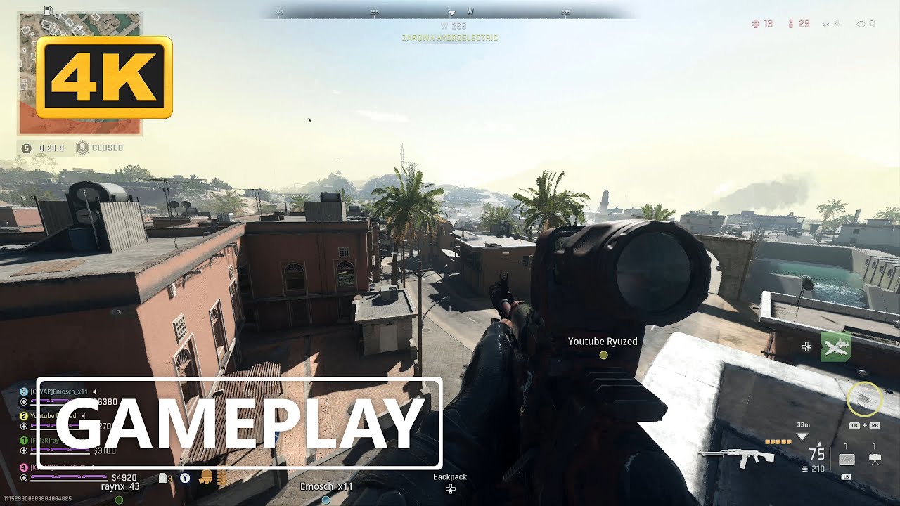 Call of Duty Warzone 2 Gameplay 4K [Battle Royale] - YouTube