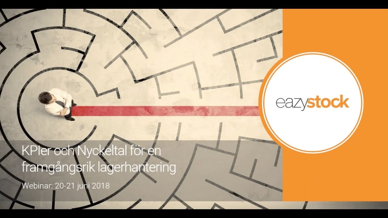 KPIer och Nyckeltal för en framgångsrik lagerhantering - YouTube