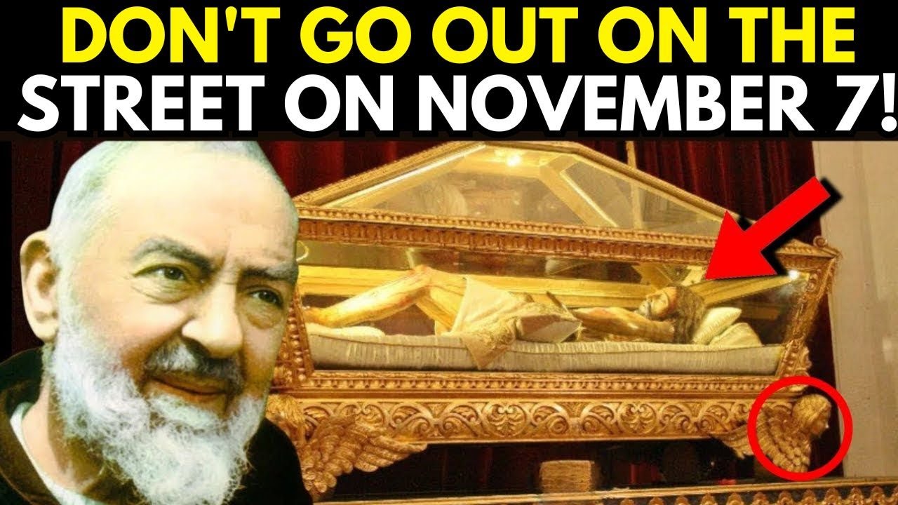 What JESUS Told PADRE PIO Before He Died Will Change Everything - YouTube