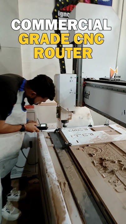 CNC Router Training at RVM CAD | ARTCAM + 4 Axis CNC Router #cnc #woodworking - YouTube
