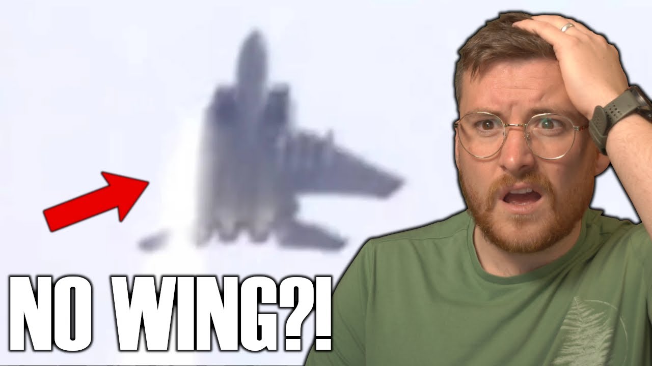 How an F-15 landed without a wing - Royal Marine Reacts - YouTube