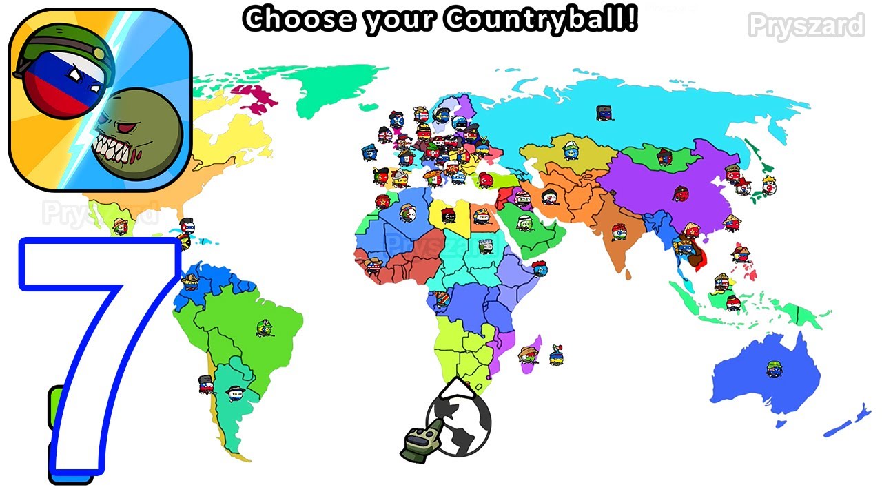 CountryBalls - Zombie Attack - Gameplay Walkthrough Part 7 New Update ...