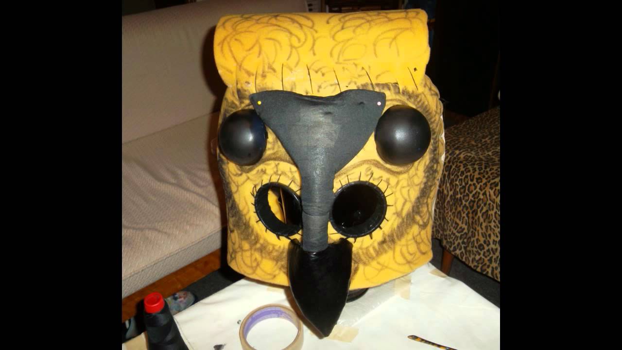 Lord Of Tears Owl Man.... The making of my costume part 1 - YouTube