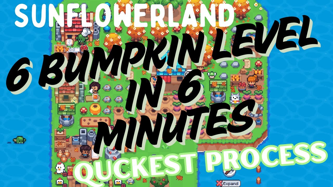 6 bumpkin level in 6 minutes || Quickest process to level up your ...