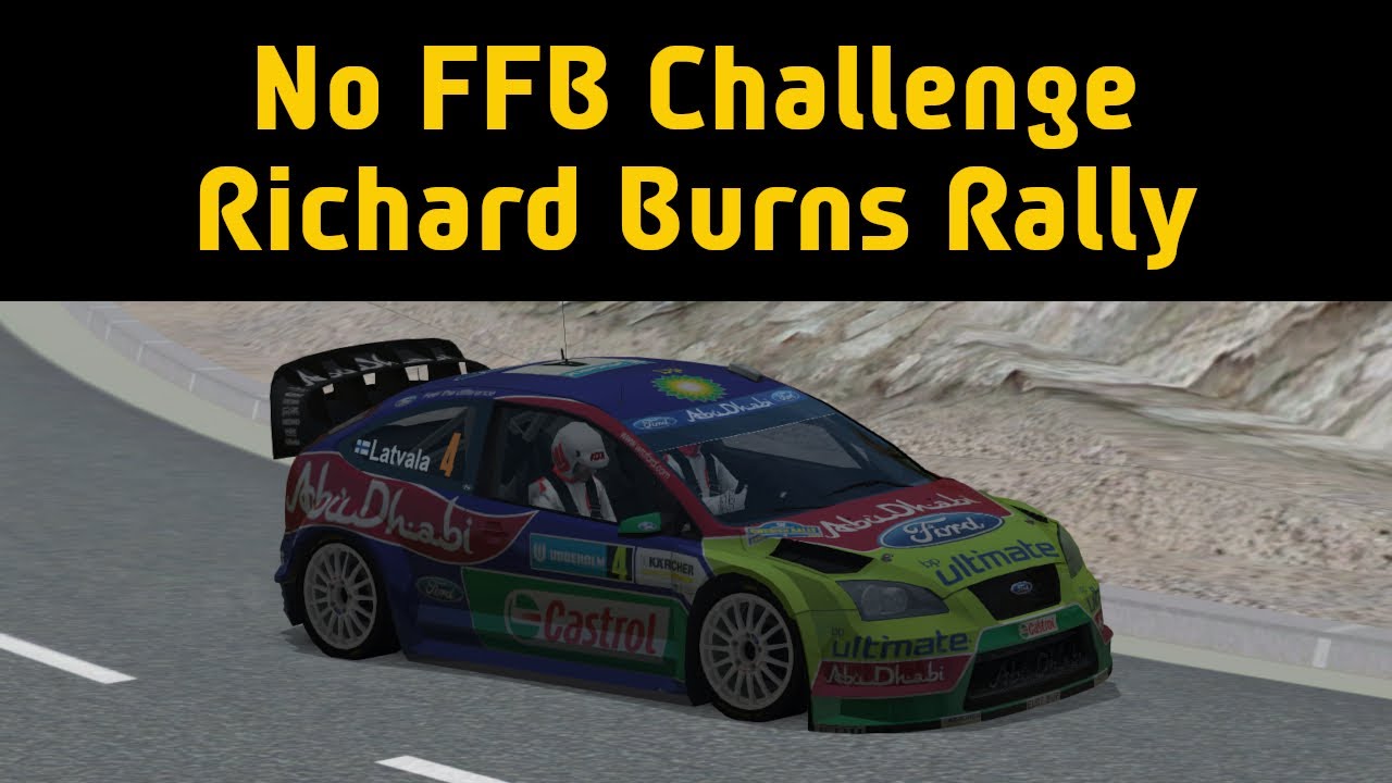 No FFB Challenge - Richard Burns Rally - YouTube