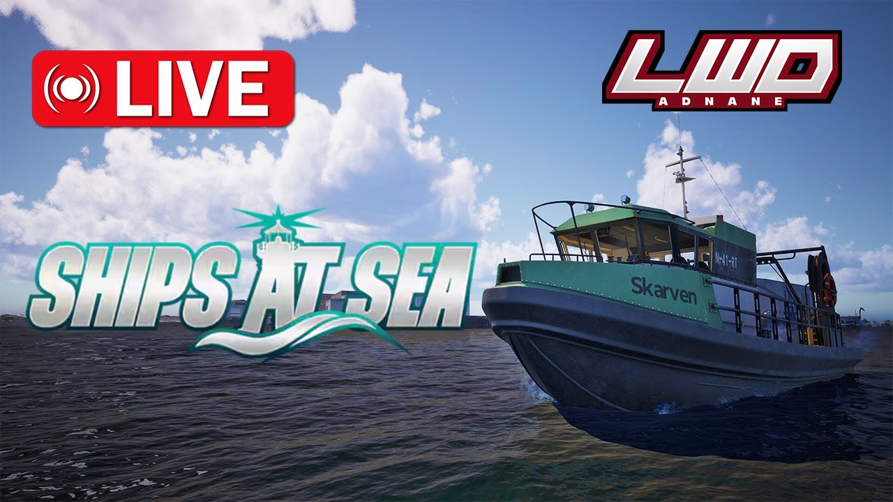 🔴LIVE🔴WE'RE FINALLY HITTING THE HIGH SEAS! 🛥️🌊 |Ships At Sea| !twitch ...