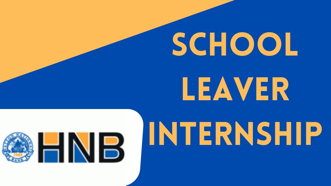 School Leaver Internship HNB |Hatton National Bank Job vacancies in Sri ...