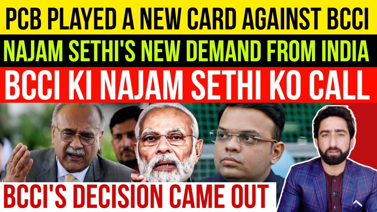 Big Breaking, PCB Played A New Card Against BCCI | Najam Sethi's New ...