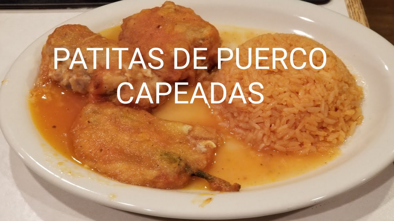 COMO PREPARO PATITAS DE CERDO CAPEADAS EN SALSA DE JITOMATE DELI # ...
