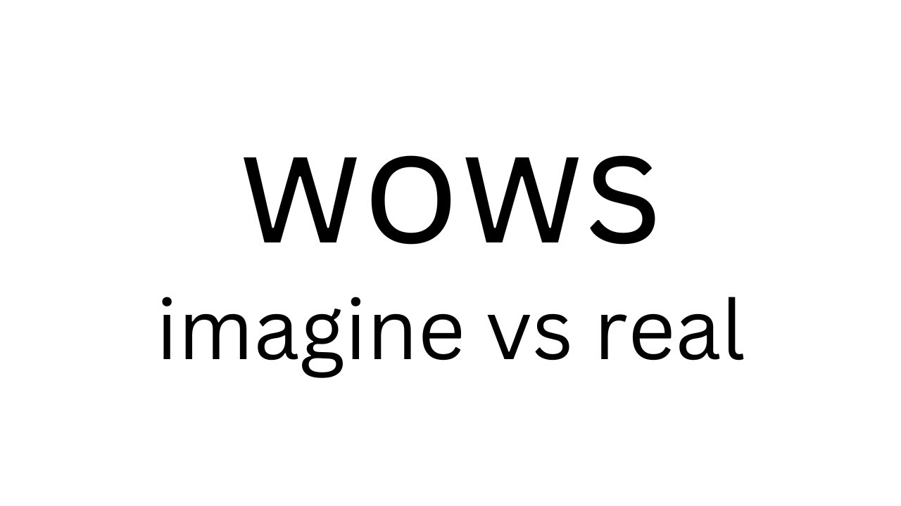 when u r playing wows imagine vs real - YouTube