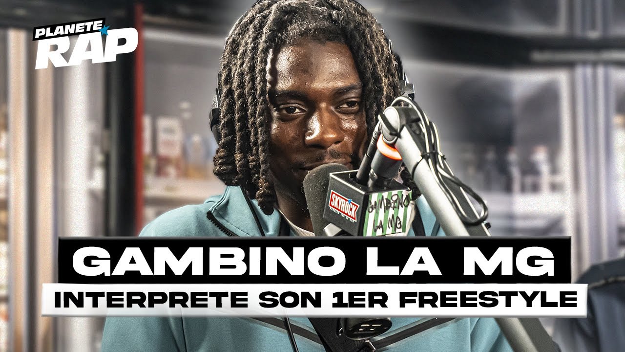 GAMBINO INTERPRÈTE SON TOUT PREMIER FREESTYLE ! #PlanèteRap - YouTube