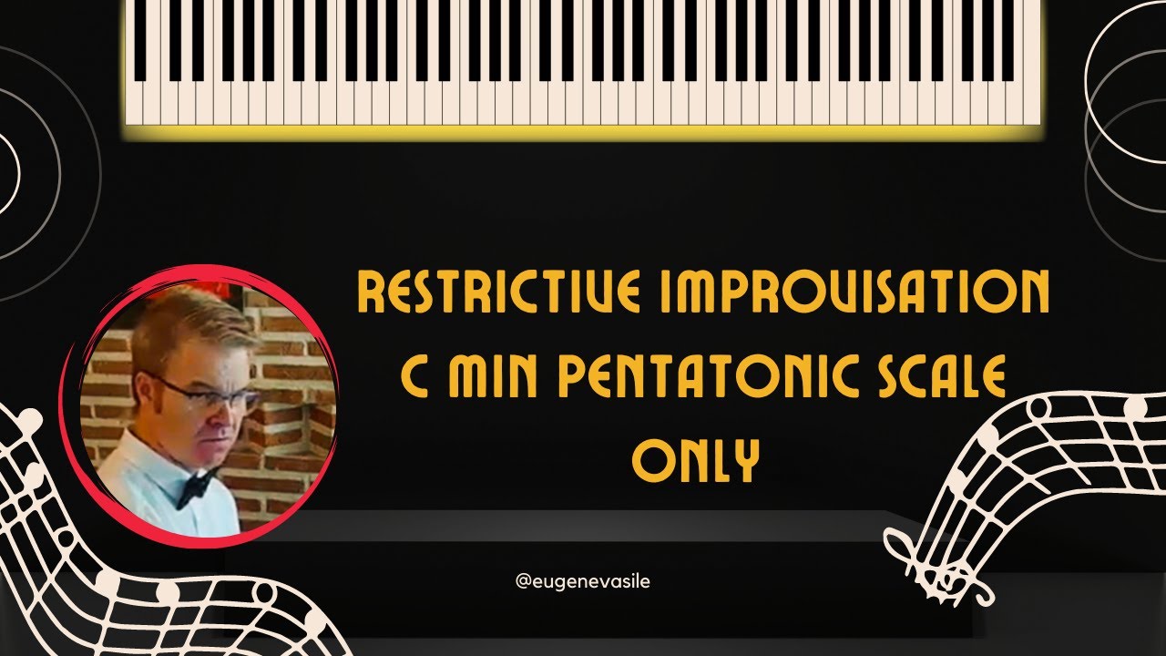 Restrictive improvisation - Part 1 | C min pentatonic scale only - YouTube