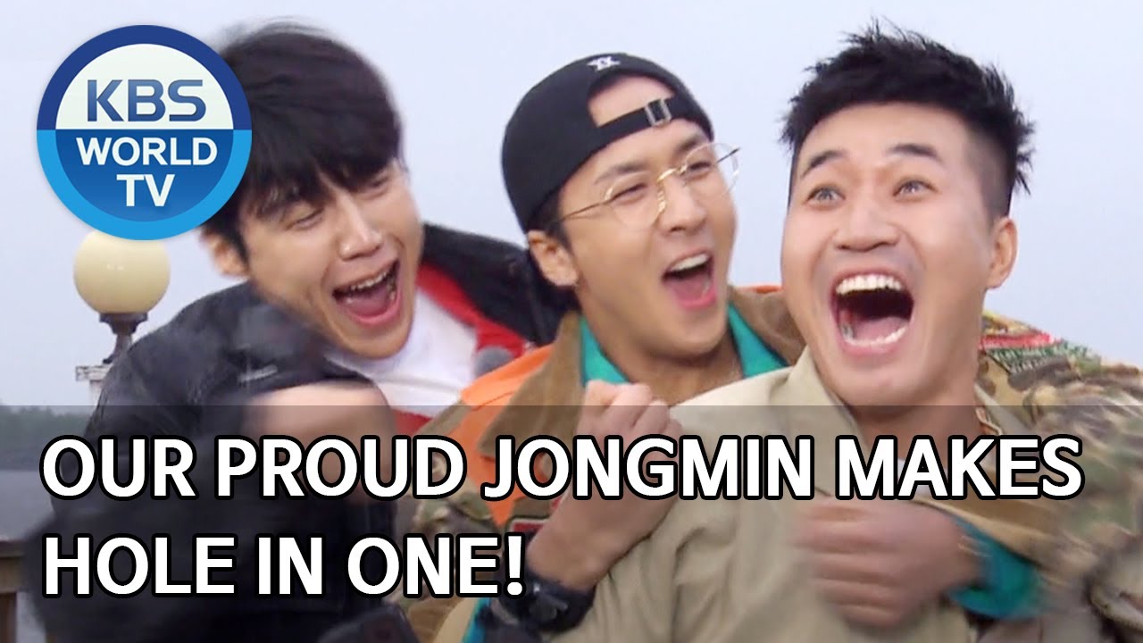 Our proud Jongmin makes Hole In One! [2 Days & 1 Night Season 4/ENG ...