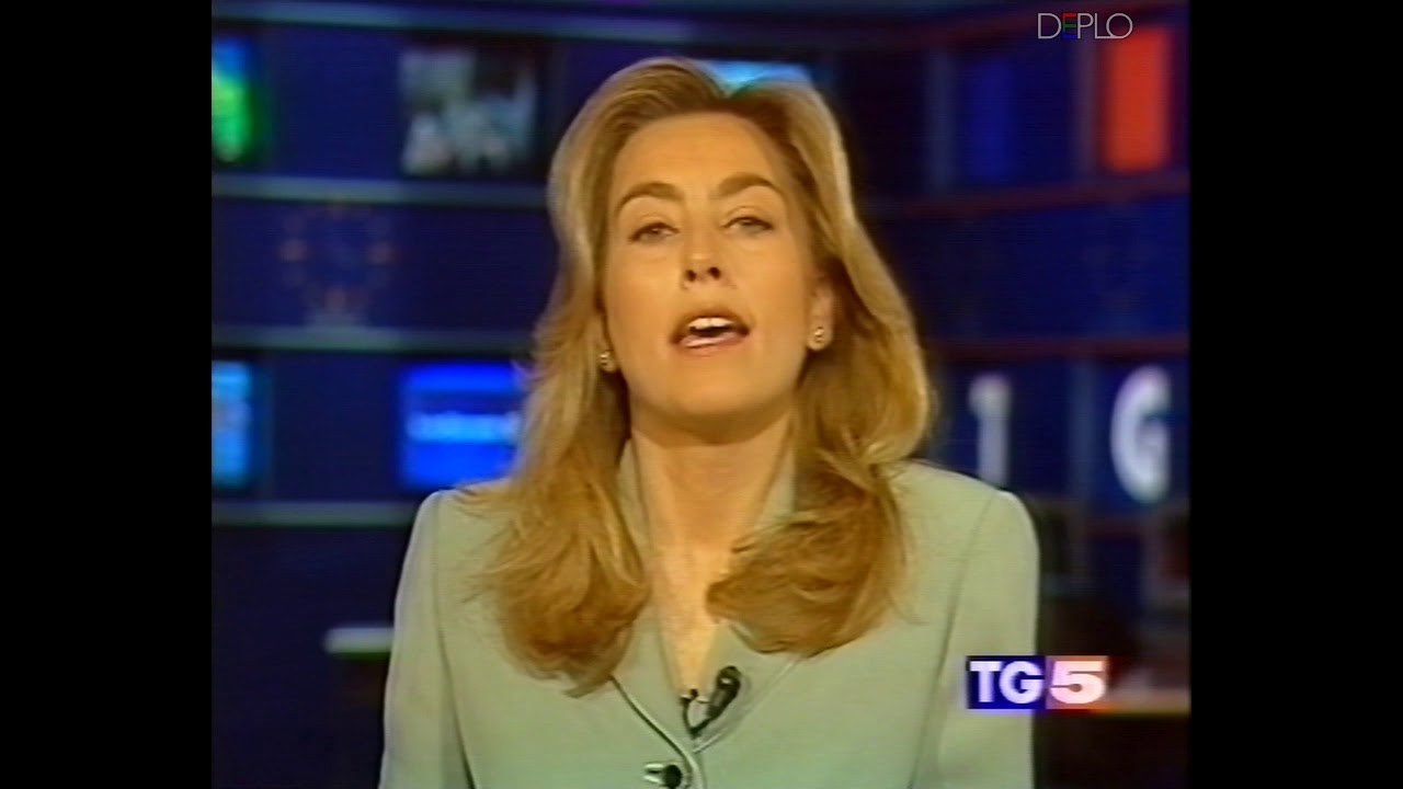 4/3/1996 - Canale 5 - 3 Sequenze spot pubblicitari e promo e TG5 Mezza ...