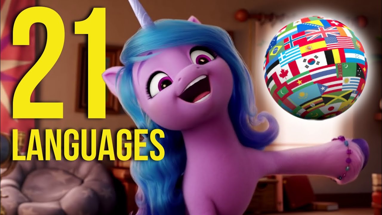 Izzy Moonbow in 21 Languages! - My Little Pony: A New Generation ...