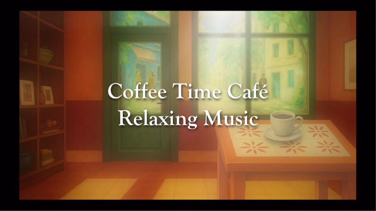 ☕ Coffee Time Cafe Relaxing Music | Spanish Street View with Chill ...