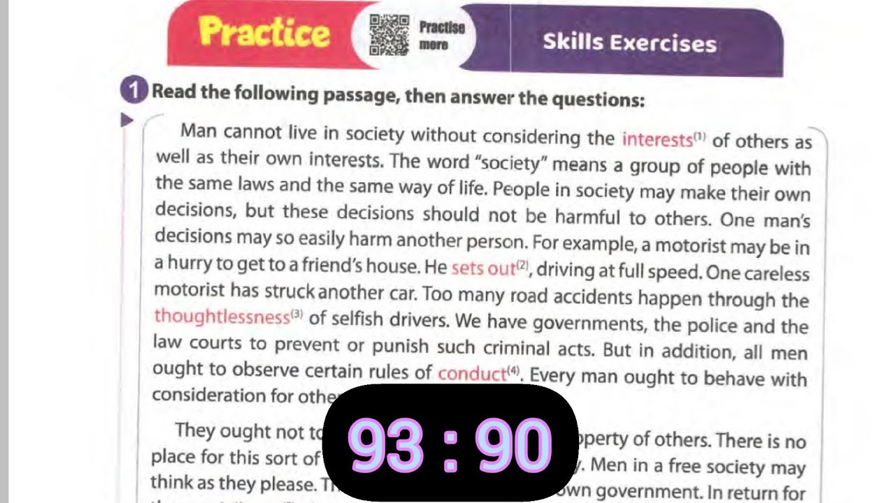 حل من صفحة 90 : 93 أولي ثانوي ترم اول من كتاب جيم Gem انجليزي 2024 / علي practice unit 2 - YouTube