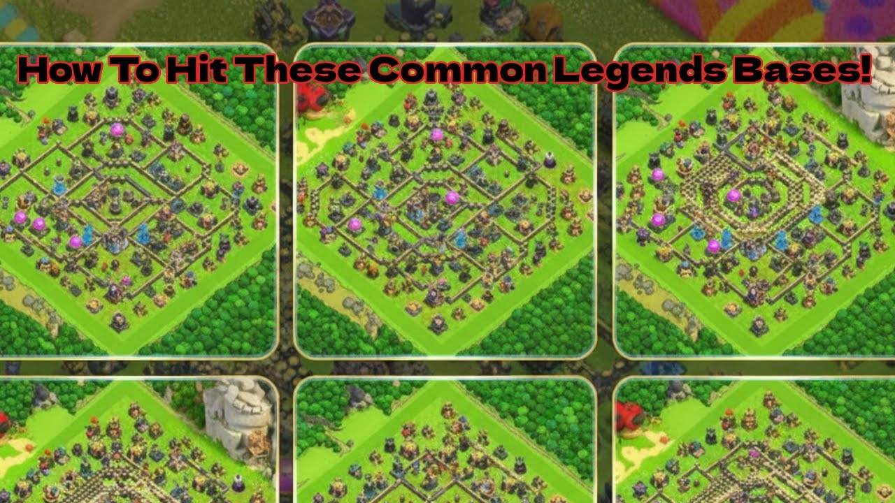 How To Hit These Common Legends League Bases (FB Meteor Golems) - YouTube