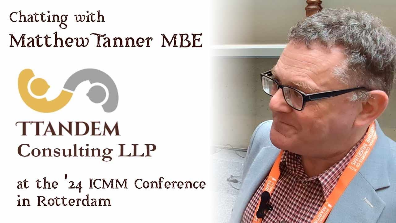 Chatting with Dr. Matthew Tanner MBE at the ICMM conference - YouTube