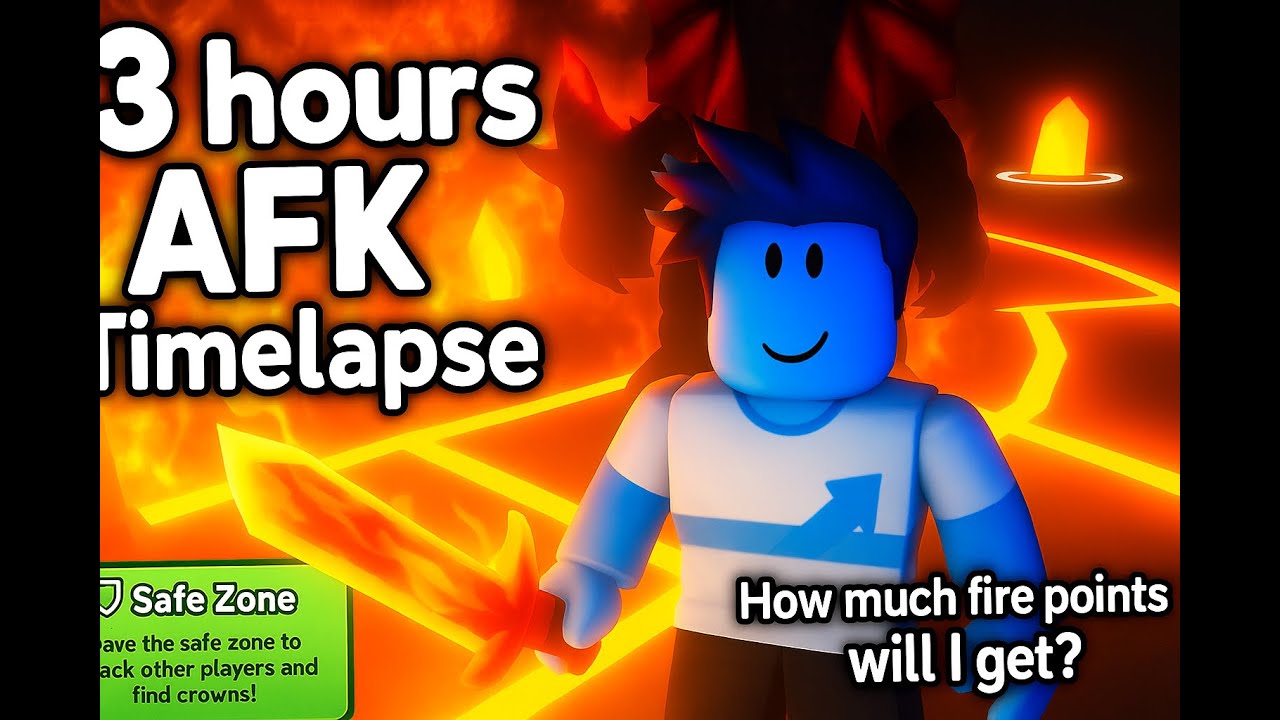 AFK grinding the FIRE ELEMENT for 3 hours! Saber Simulator - YouTube