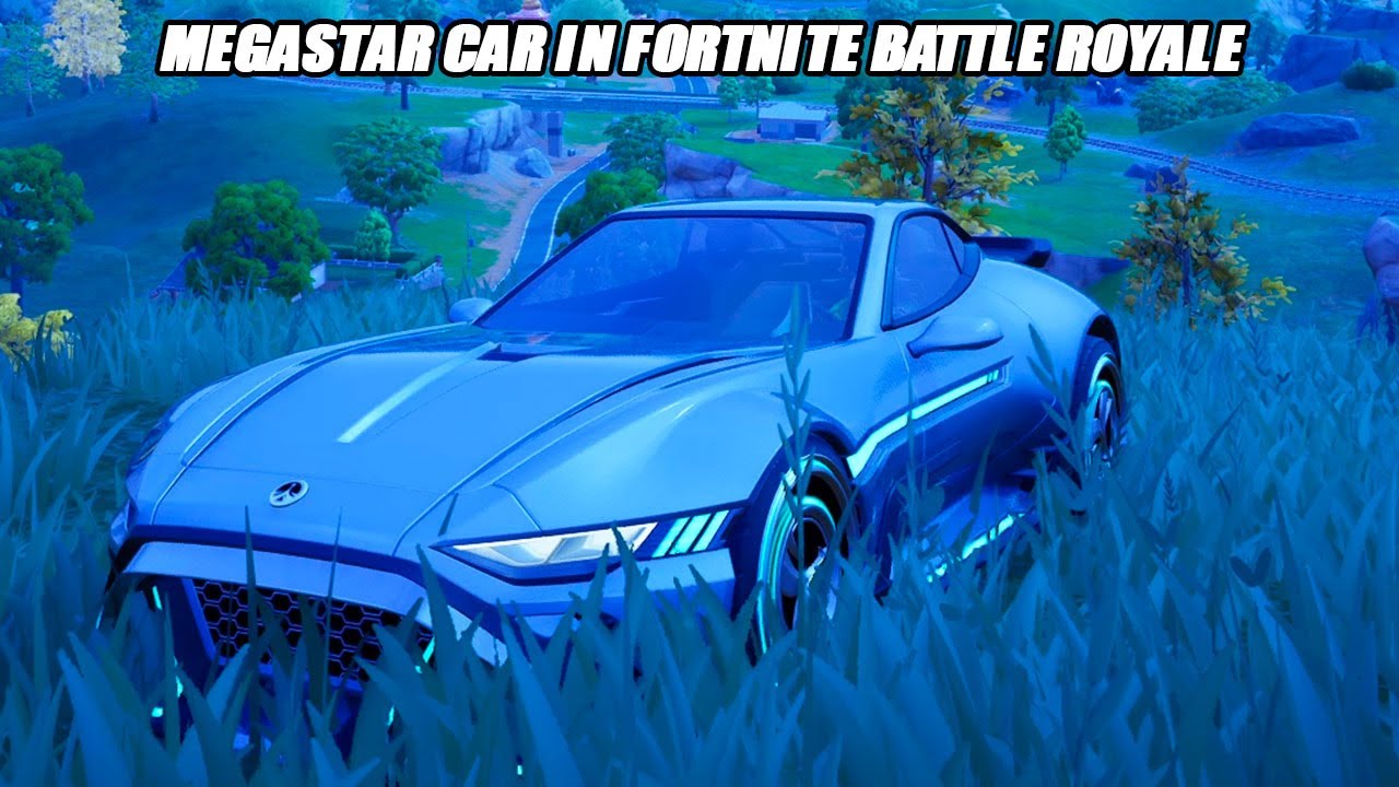The *NEW* Megastar Car In Fortnite Battle Royale Is So GOOD LOOKING ...