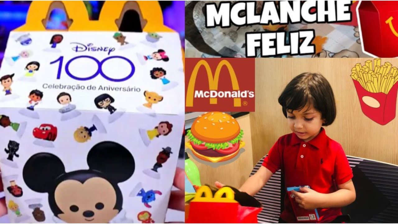 Benjamin no McDonalds Coleção Disney 100 Anos Mclanche Feliz | Benjamin ...
