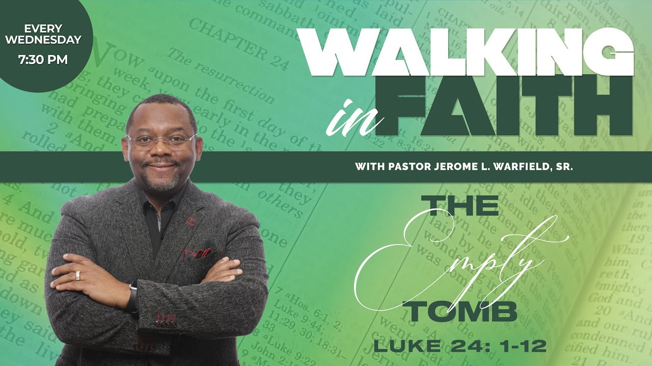 AM 1340 WCHB | Walking In Faith | Wednesday Night Bible Study | Pastor ...
