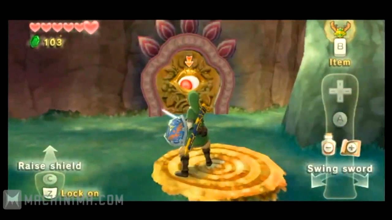 legend of zelda emerald sword - YouTube