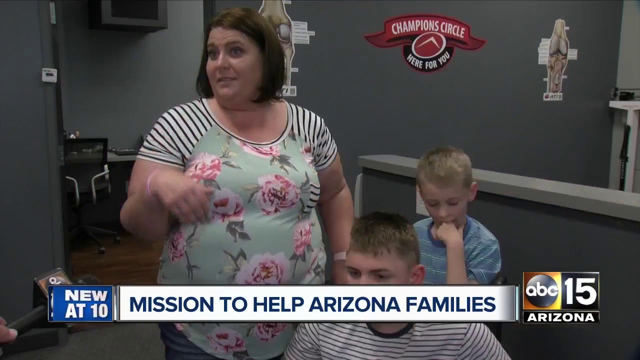 ATI Foundation assists families with special needs - YouTube