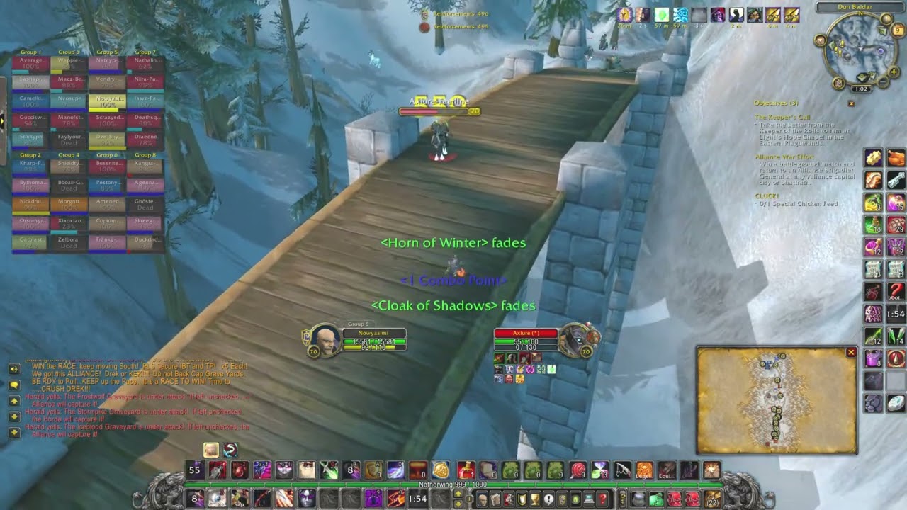 Classic WoW AV Hole In One - YouTube